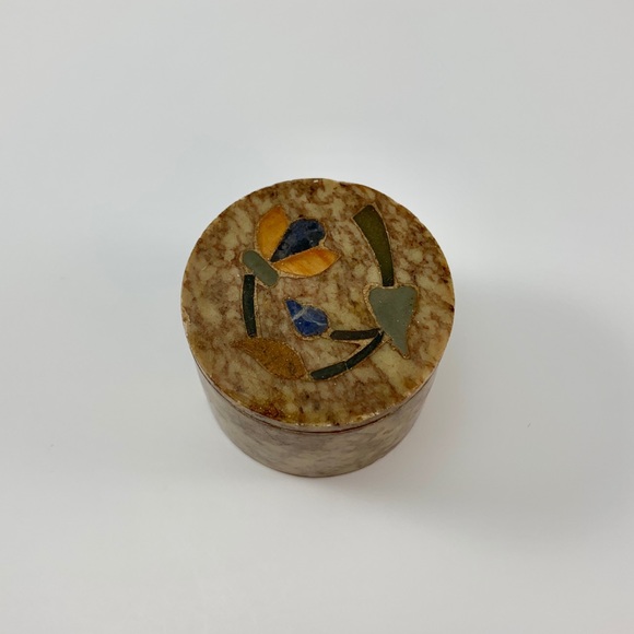 Vintage | Storage & Organization | Vintage Stone Ring Box | Poshmark